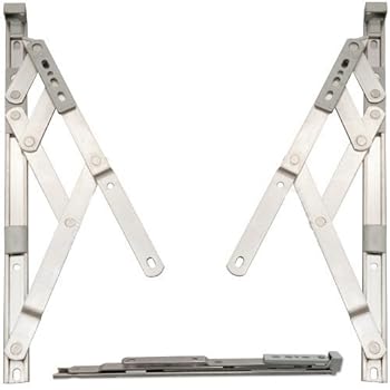 Pair of 17mm x 16" inch Top Hung Window Stays/Friction Hinges ...