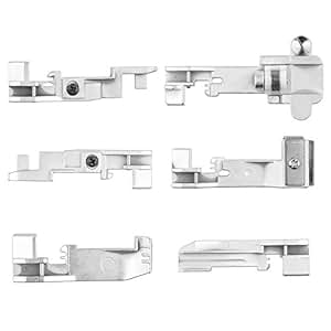 OurLeeme 6pcs Singer Serger Foot Overlock Presser Foot Accessory for ...