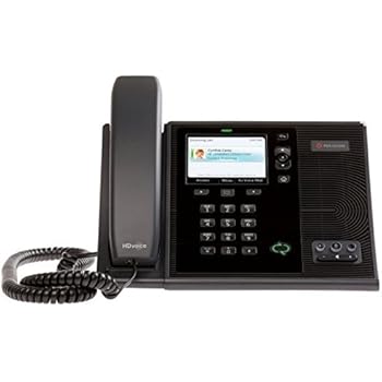 Polycom VoIP CX600 Desk Phone - Black: Amazon.co.uk: Electronics