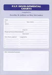 PIP Developmental Charts (10 pack): Amazon.co.uk: Jeffree, Dorothy ...