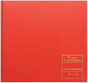 Collins 150/3/14.1 150 Series Cathedral Analysis Book 1 Quire, 96 Pages ...