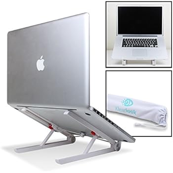 AmazonBasics Ventilated Adjustable Laptop Stand: Amazon.co.uk ...