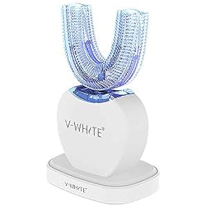 V-White Electric Toothbrush Fully Automatic, 360 ° ultrasonic Teeth ...