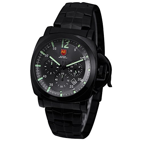 Zeiger-Mens-Watches-Alarm-Chronograph-Stopwatch-Multifunction-Watch-for ...