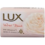 Buy LUX Velvet Touch Jasmine and Almond Oil Soap Bar, 150 g (Pack of 8 ...