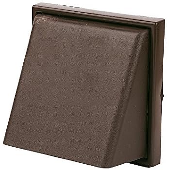 Manrose Cowl Vent Brown 140 x 140mm (Suits 100mm channel/airway ...