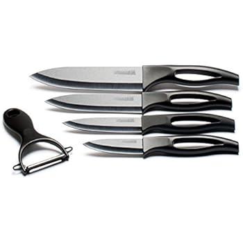 SET 5 COLTELLI DA CUCINA ROYALTY LINE (SWITZERLAND): Amazon.it: Casa e ...