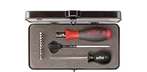 Wiha 2852S10 TorqueVario-S Torque Screwdriver Set 13 Piece: Amazon.fr: Bricolage