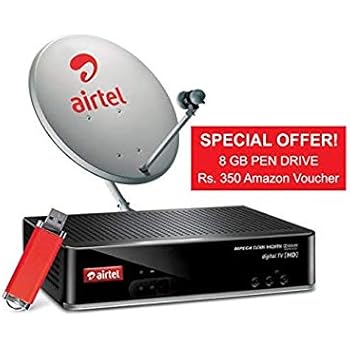Airtel Digital TV HD Set Top Box With 1 Month Hd Pack: Amazon.in: Electronics