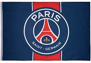 PARIS SAINT GERMAIN Drapeau PSG - Collection Officielle: Amazon.fr ...