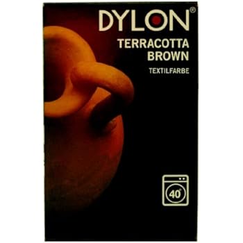 Dylon 200g Machine Fabric Dye - Terracotta Brown: Amazon.co.uk: Kitchen ...