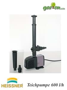 HEISSNER HSP600-00 Smartline Teichpumpenset 600L/h: Amazon.de: Garten