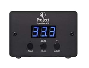 Project Speed Box SE II Turntable Electronic Speed Control (Black ...