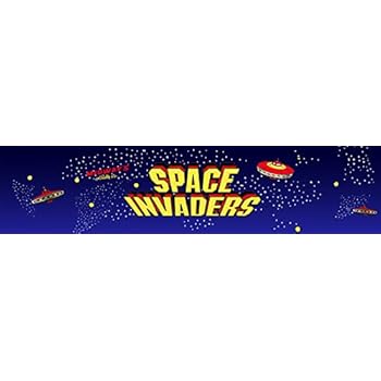 Space Invaders - Wall Decal Art Sticker lounge living room bedroom hall ...