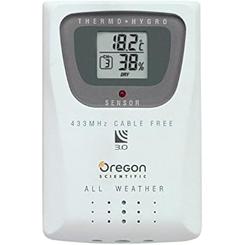 Huger THR 128 Thermo-Zusatzsensor für Oregon Scientific Modelle: Amazon ...
