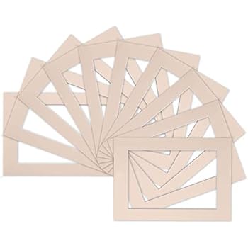 Bespoke Computer Cut Photo/Picture Mounts/Frame Mounts- Pack of 10 ...