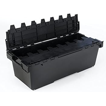 EXTRA LARGE CLEAR PLASTIC STORAGE BOX WITH LID 133 LITRE: Amazon.co.uk ...