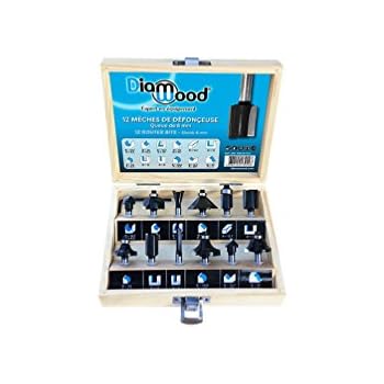 Bosch 2607019464 Coffret de 6 fraises Queue 6 mm: Amazon.fr: Bricolage