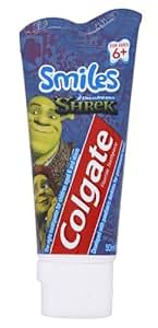 Colgate Smiles Shrek Fluoride Toothpaste for Ages 6+ 50ml: Amazon.co.uk ...