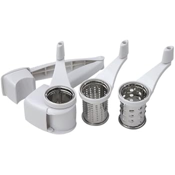 Moulinex Mouli Grater, 2 Drums, White: Amazon.co.uk: Kitchen & Home
