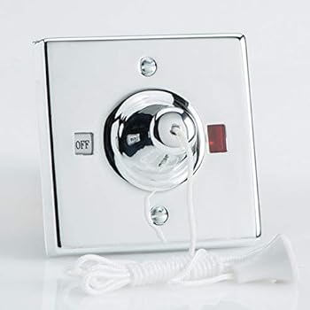 50 Amp Shower Switch Chrome: Amazon.co.uk: DIY & Tools