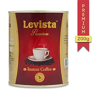 Levista Premium Instant Coffee (Can) (200 Grams): Amazon.in: Grocery & Gourmet Foods