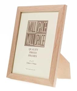 Wall Space 9x7 Solid Oak Photo Frame - 9 x 7 inch Wooden Photo Frame ...