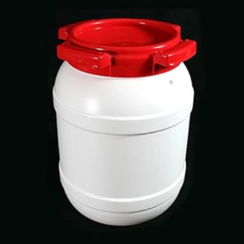 Plastic barrel with screw cap ideal for Fermentation or food storage 5 ...