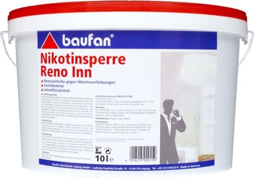 24 Nikotin Wandfarbe Test