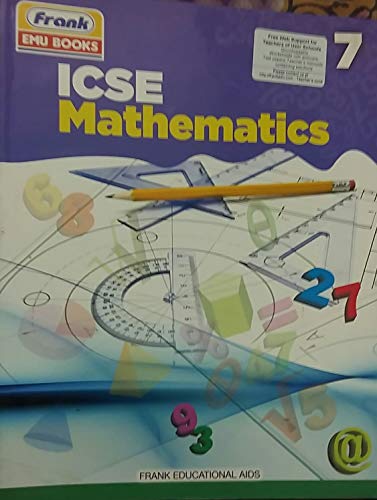 Buy Frank ICSE Mathematics 7 Book Online at Amazon | Frank ICSE ...