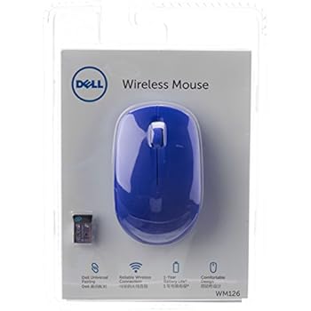 Amazon.in: Buy Dell WM126 Wireless Optical Mouse (Blue) Online at Low ...