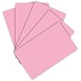 folia 130 g/m² Pink Drawing Paper DIN A3 50 Sheets as a Base for Many ...