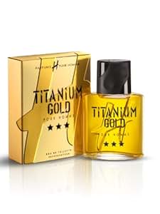 H Pour Homme - Eau de Toilette Homme Titanium Gold - 75ml: Amazon.fr ...