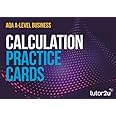 AQA A-Level Business Calculation Practice Cards: for 2025 and 2026 ...
