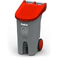 Frontier Plastic Garbage & Recycle Dry Waste Pedal Wheels Dustbin (70 L ...