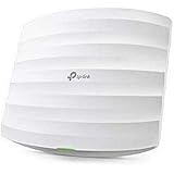 TP-Link N300 Wireless Ceiling Mount Access Point, Support Passive PoE and Direct Current, Easily ...