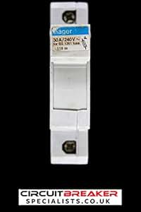 HAGER 30 AMP 240V CARTRIDGE FUSE CARRIER L118: Amazon.co.uk: Kitchen & Home