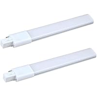 Compact G23 LED PL Lamp, 2-Pin Tube Shape Light Bulb, Cool White 6000K ...