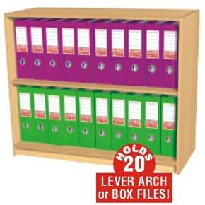 Lever Arch Box File Storage Unit 20 files: Amazon.co.uk: Office Products
