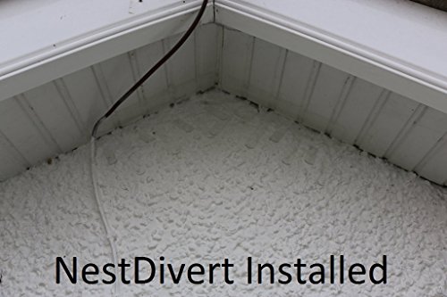 NestDivert Angled house martin nest deterrent - prevent bird nest under ...