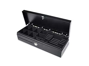 Maken Quality Flip Top Cash Till Drawer RJ11 12 Volt Black Removable ...