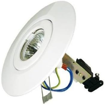 White Downlighter Conversion Kit - Convert Downlights to GU10/MR16 ...