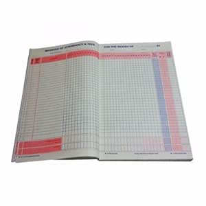 Attendance Register - 2 Quire - (50 pcs) : Amazon.in: Office Products