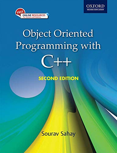 Object Oriented Programming with C++ : Sourav Sahay: Amazon.in: Books