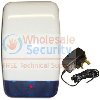 YALE DUMMY SIREN BOX SQUARE "Realistic Dummy Alarm box with flashing ...