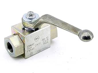 electromyne PN500 Block Ball Valve Pister/MHA BKH-DN10-G3/8 Hydraulic ...