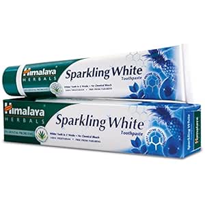Buy Himalaya Herbals Sparkling White Toothpaste, 80g Online at Low ...