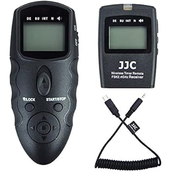 JJC Wireless Remote Shutter Release Control Time Lapse: Amazon.co.uk: Electronics