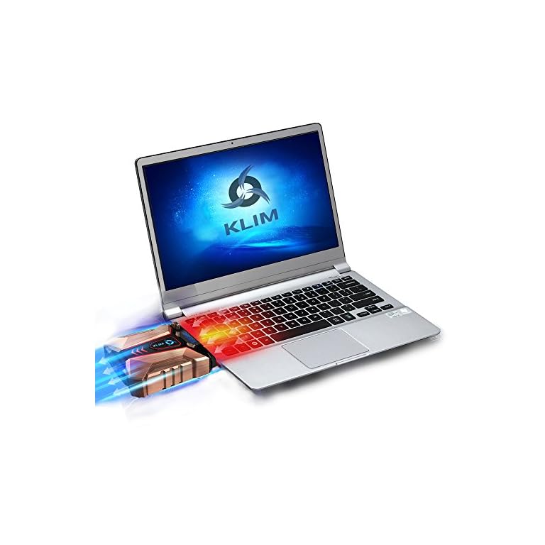 KLIM Cool + Laptop Cooler Laptop in Metal - The Most Powerful - Air ...