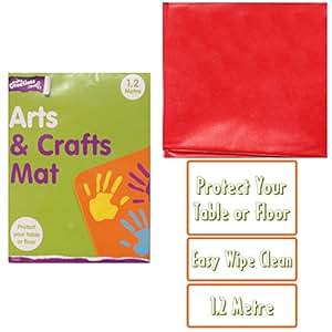 Kids Art & Craft Mat-1.2 Metres PVC Material Easy To Wipe- Floor Table ...